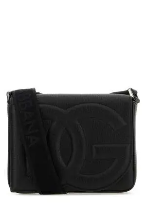 Dolce & Gabbana Cervo Leather Shoulder Bag