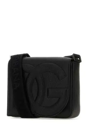 Dolce & Gabbana Cervo Leather Shoulder Bag