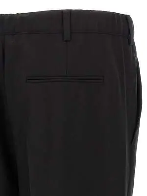 Marni Tropical Wool High-waisted Wide-leg Trousers