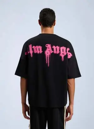 Palm Angels Curved Logo T-shirt