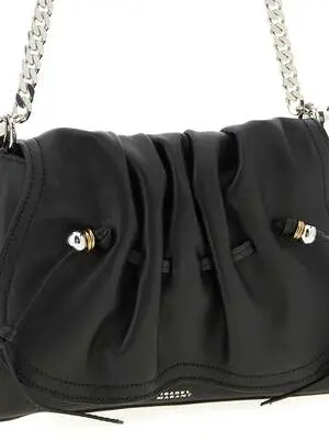 Isabel Marant Étoile Bolton Leather Shoulder Bag - Black