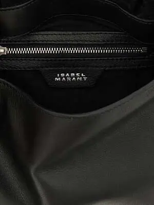 Isabel Marant Étoile Bolton Leather Shoulder Bag - Black