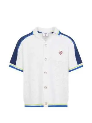 Casablanca Shirt With Embroidered Logo