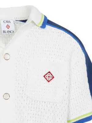 Casablanca Shirt With Embroidered Logo