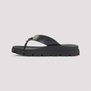 Prada Soft Cage Thong Sandals