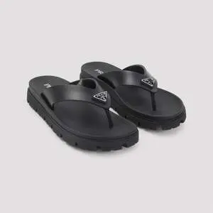 Prada Soft Cage Thong Sandals