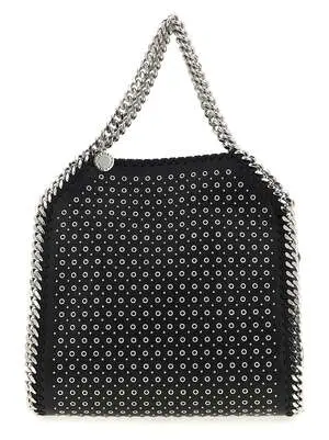 Stella McCartney Mini Falabella Studded Handbag - Black