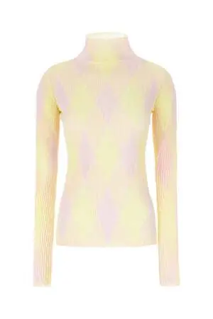 Burberry Argyle Knit Top