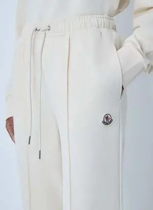 Moncler Wide Leg Track Pants With Drawstring Waist - Multicolor