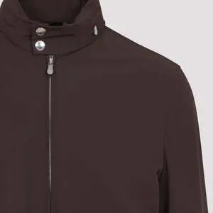 Brunello Cucinelli Nylon Windbreaker Jacket - Brown