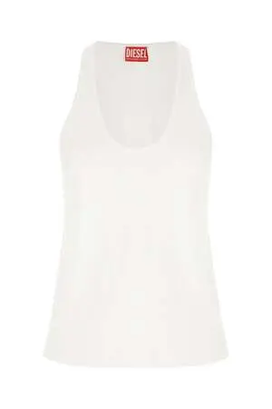 DIESEL® Ribbed Tank Top With Logo