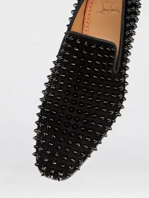 CHRISTIAN LOUBOUTIN Studded Loafers - Black