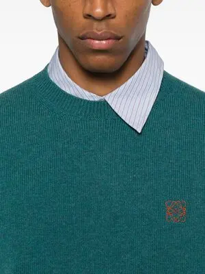 Loewe Anagram Wool Sweater - Multicolor