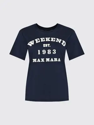 Max Mara Est. 1983" T-shirt - Blue