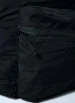 Stone Island Logo Motif Backpack - Black
