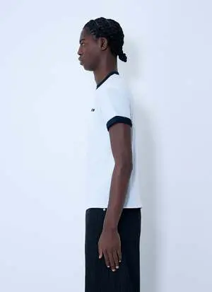 Prada Logo Motif T-shirt - Blue