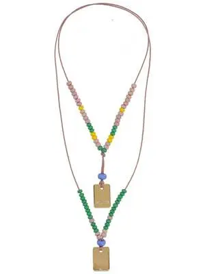Dsquared2 Logo Plaque Necklace