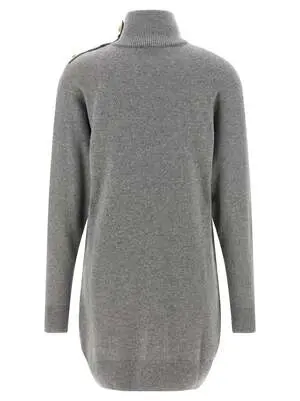 Balmain Cashmere Wool Mini Dress