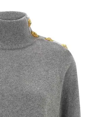 Balmain Cashmere Wool Mini Dress