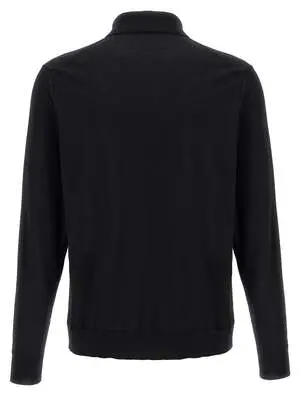 Kiton Ciro' Polo Shirt - Black