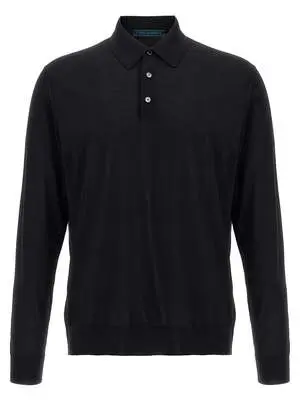 Kiton Ciro' Polo Shirt - Black
