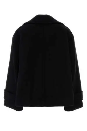 Chloé Wool Blend Coat - Black