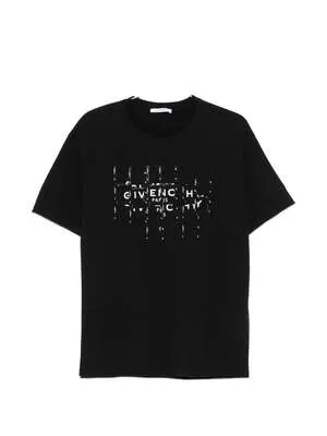 Givenchy Givenchy Men Logo Cotton T-Shirt Multicolor