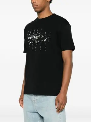 Givenchy Logo Cotton T-shirt - Multicolor