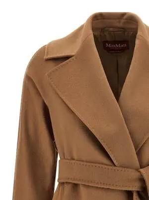 Max Mara Dravenna Wool Coat - Brown