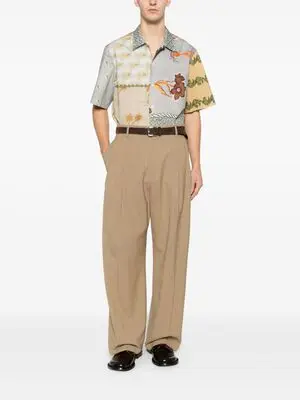 Paul Smith Printed Cotton Shirt - Multicolor