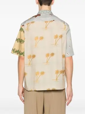 Paul Smith Printed Cotton Shirt - Multicolor