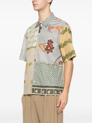 Paul Smith Printed Cotton Shirt - Multicolor