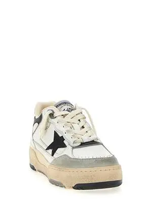 GOLDEN GOOSE Forty2" Leather Sneakers With Contrast Details