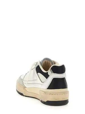 GOLDEN GOOSE Forty2" Leather Sneakers With Contrast Details