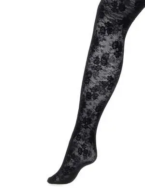 Valentino Garavani Lace Tights - Black
