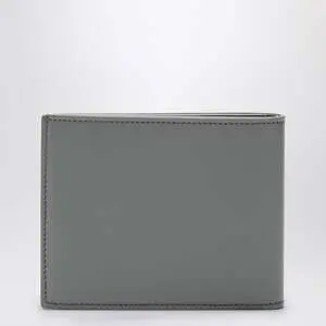 Fendi Light Grey Squared Ff Bi-fold Wallet - Gray