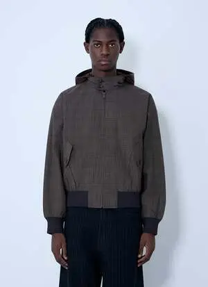 Prada Hooded Wool Jacket