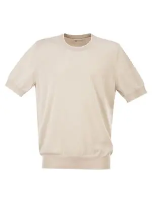 Brunello Cucinelli Short-sleeved Cotton Jersey