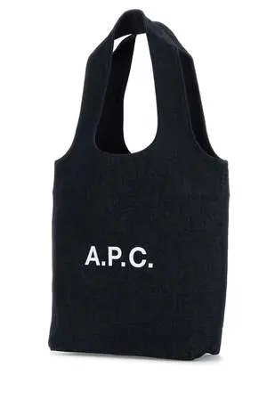 A.p.c. Denim Ninon Shopping Bag - Blue