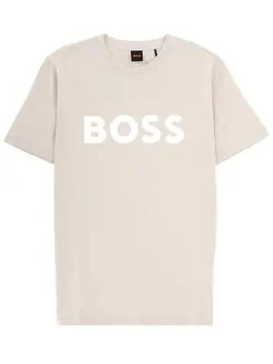 BOSS Boss Men Thinking 1 T-Shirt Cream