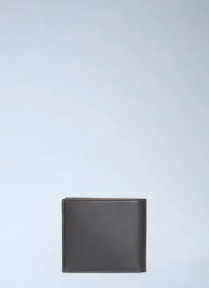 Saint Laurent Logo Print Bi-fold Wallet - Black