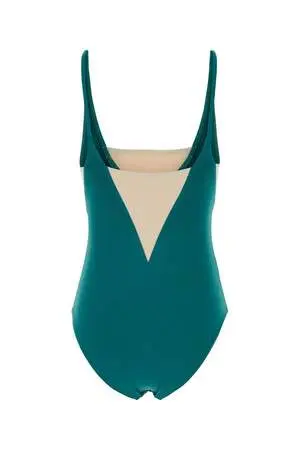 ERES Stretch Nylon One Piece Swimsuit - Blue