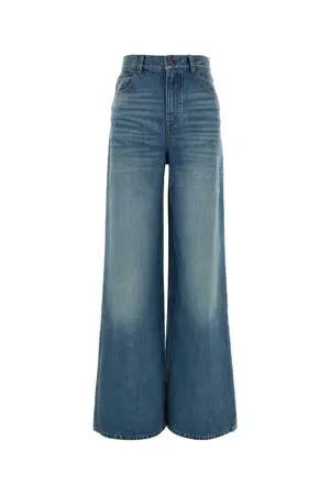 Chloé Wide-leg Denim Jeans - Blue