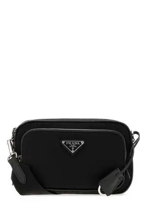 Prada Re-nylon Crossbody Bag - Black