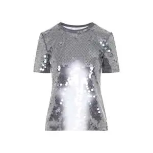 Sportmax Sequined T-shirt - Gray