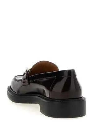 TOD'S Barretta Loafers In Brushed Calf Leather - Multicolor