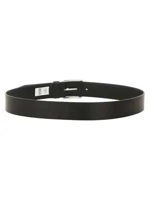 BOSS Jor-v Leather Belt - Black