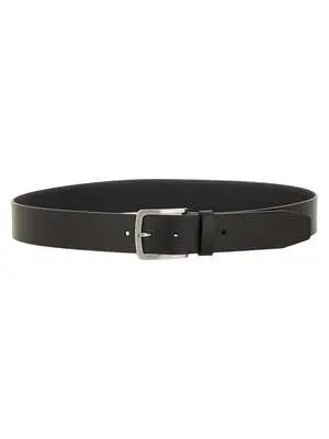 BOSS Jor-v Leather Belt - Black