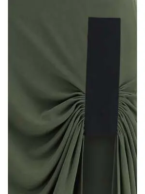 Coperni Long Fitted Draped Dress