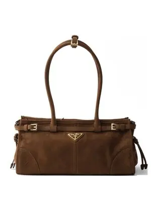 Prada PRADA Bonnie Medium Leather Handbag Multicolor